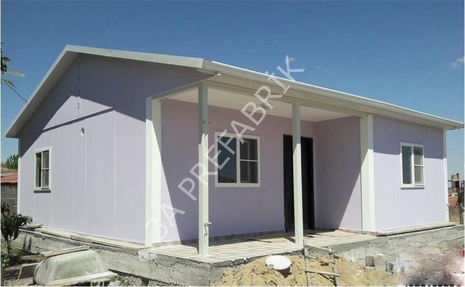 72m2 Prefabrik Ev Konut Binası- 3A PREFABRİK