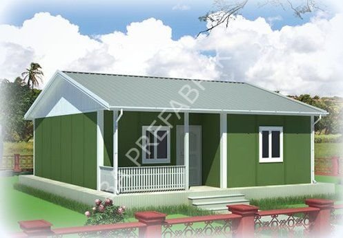 72m2 Prefabrik Ev Konut Binası- 3A PREFABRİK