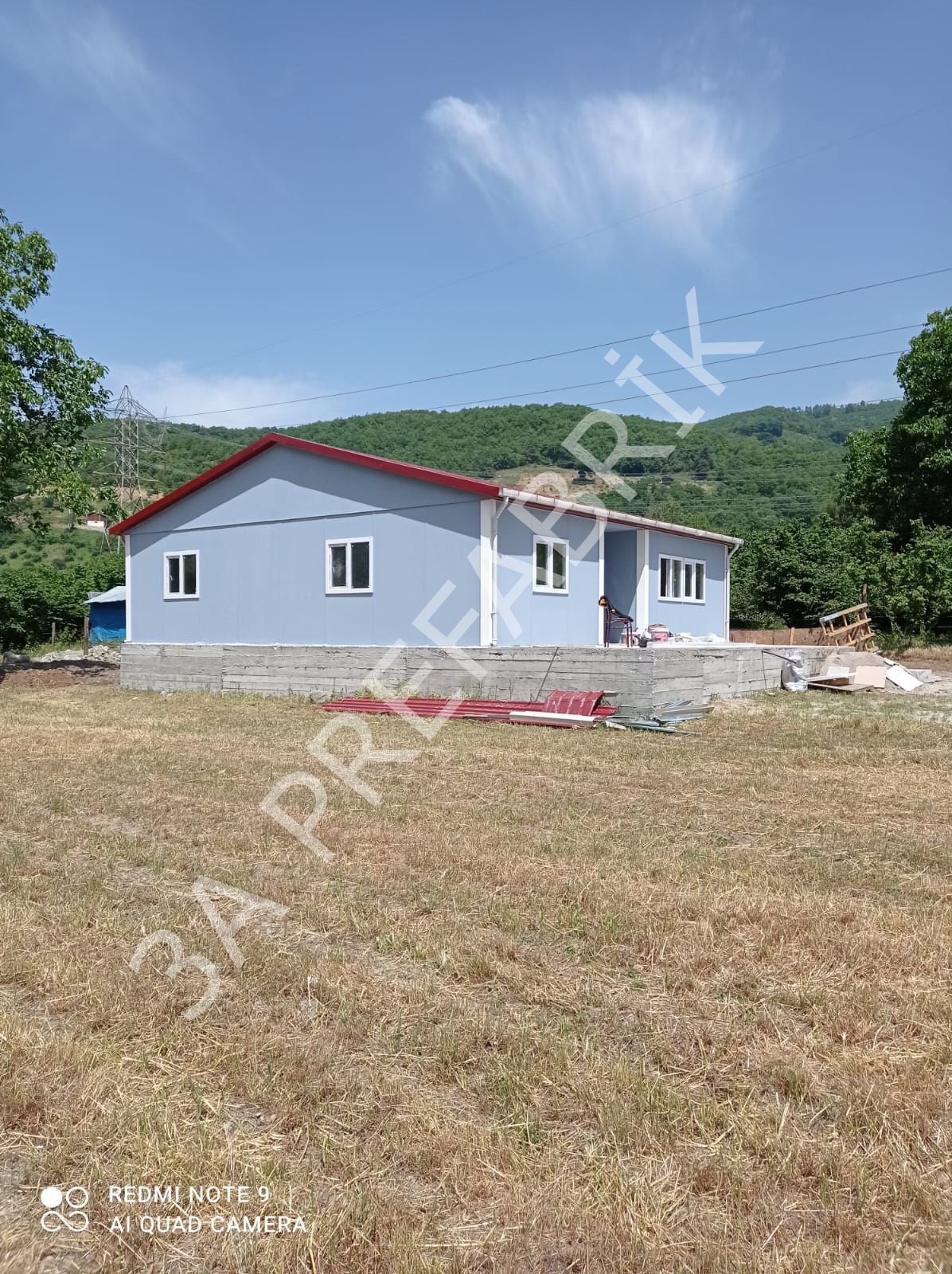105m2 Prefabrik Ev Konut Binası- 3A PREFABRİK